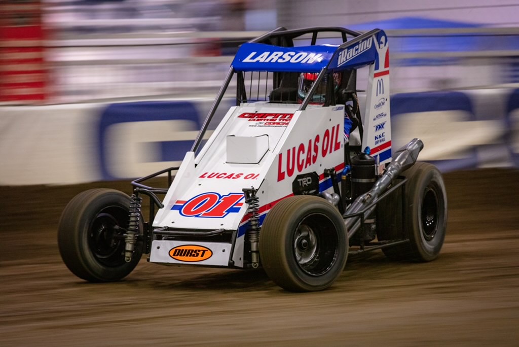 Larson Lands Sixth Career Tuesday Triumph, Locks-In with Beason